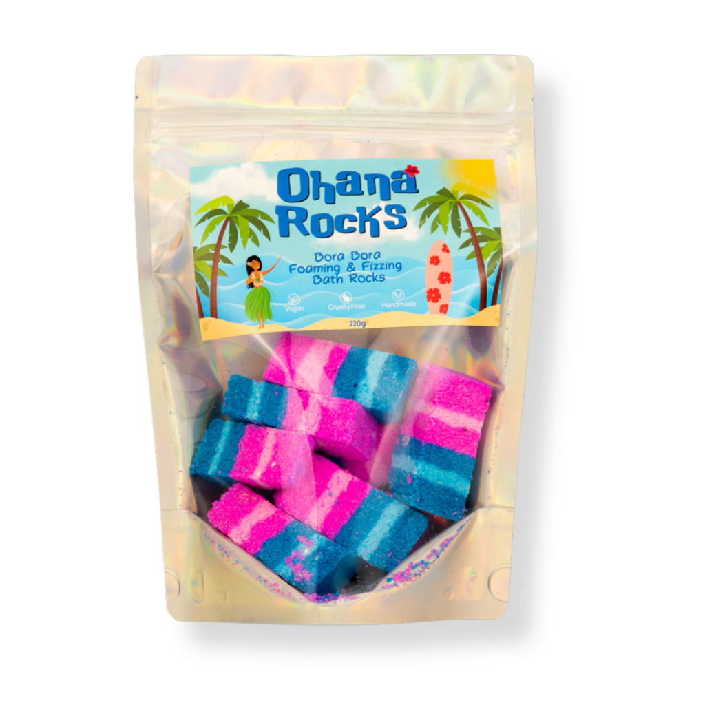 Ohana Bath Rocks | Magical Bath Fizzers – Scentish