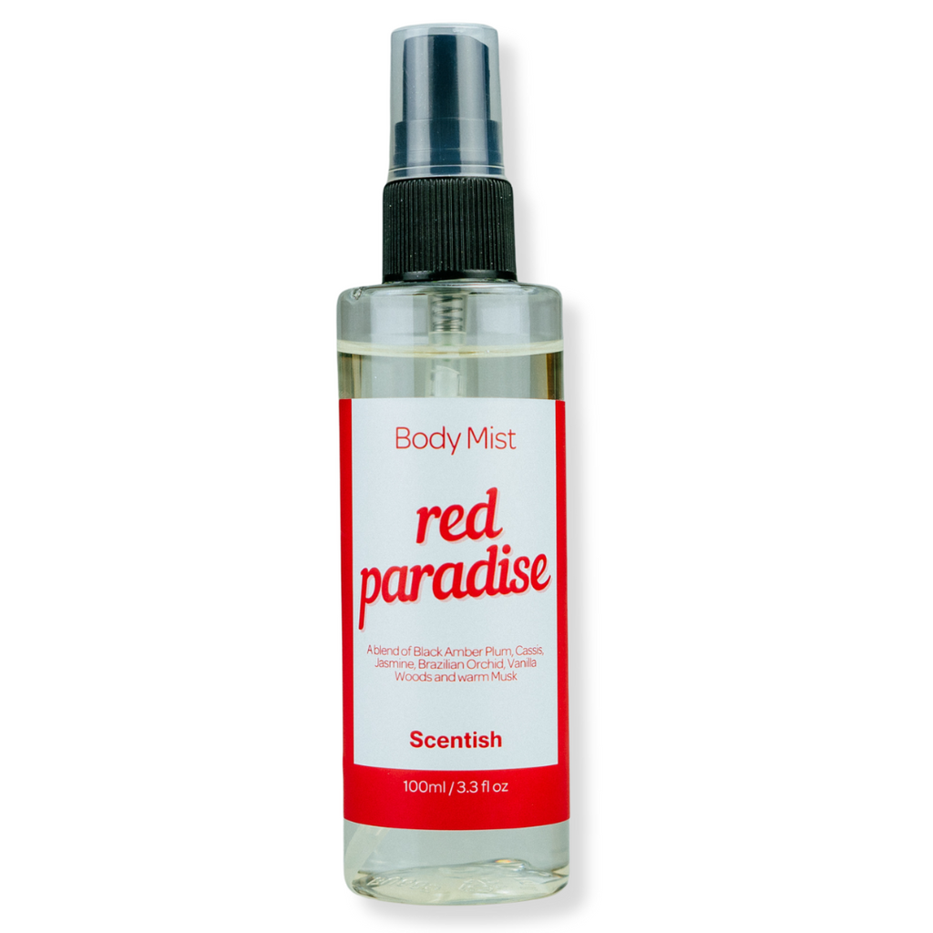 Red Paradise Body Mist | Rich Scented Body Spritz – Scentish