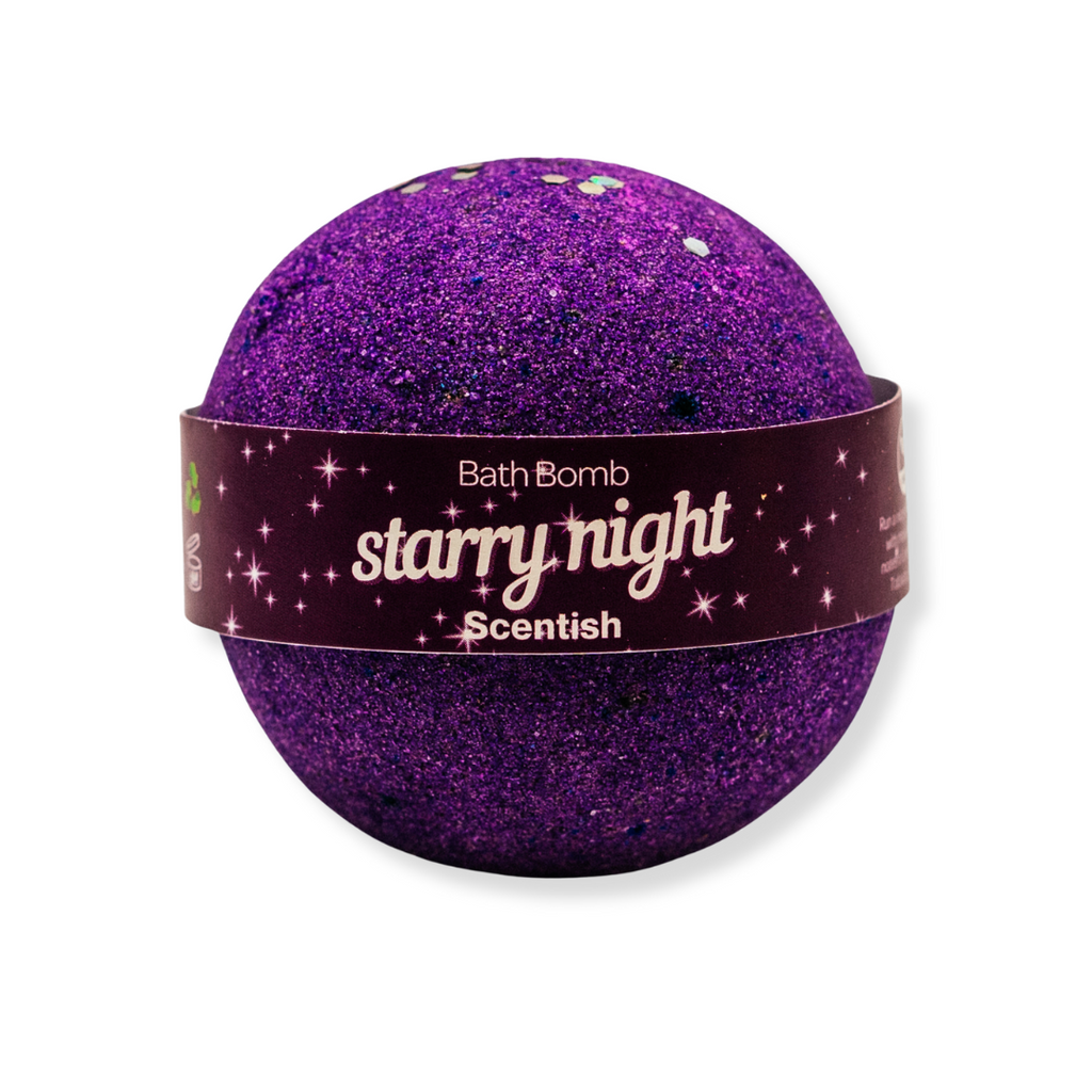 Starry Night Bath Bomb | Deep, Dark & Myterious – Scentish