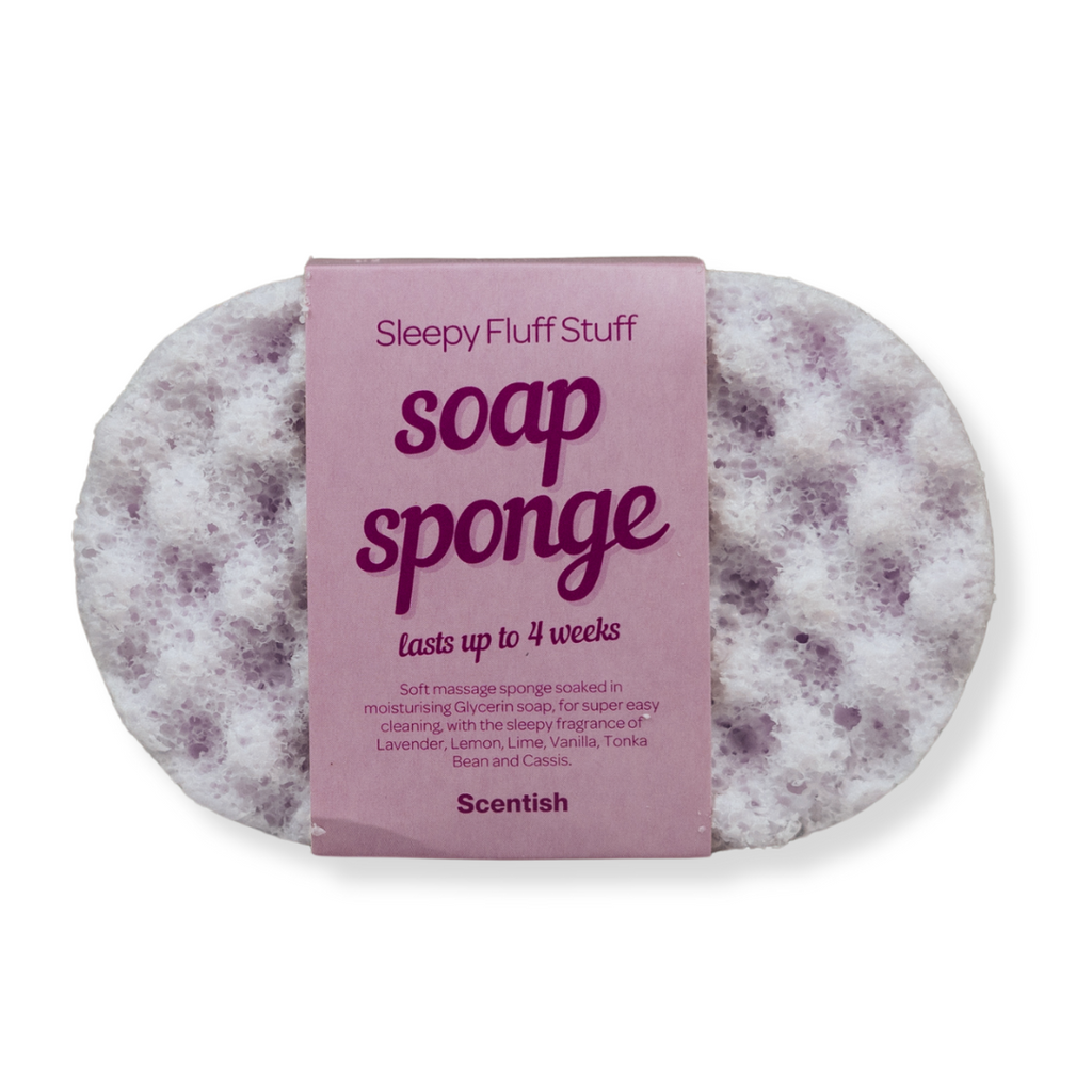 Sleepy Fluff Stuff Soap Sponge | 20% Off First Order – Scentish